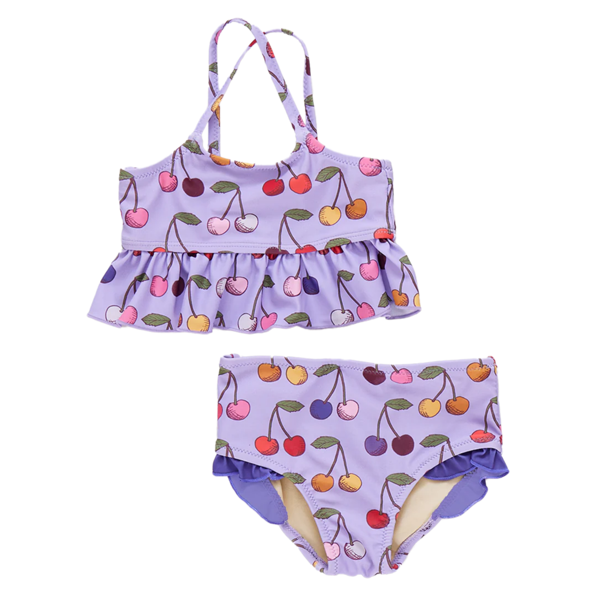 Baby Joy Tankini - Lavender Cherry - Pink Chicken - Sammy+Nat store – Sammy + Nat