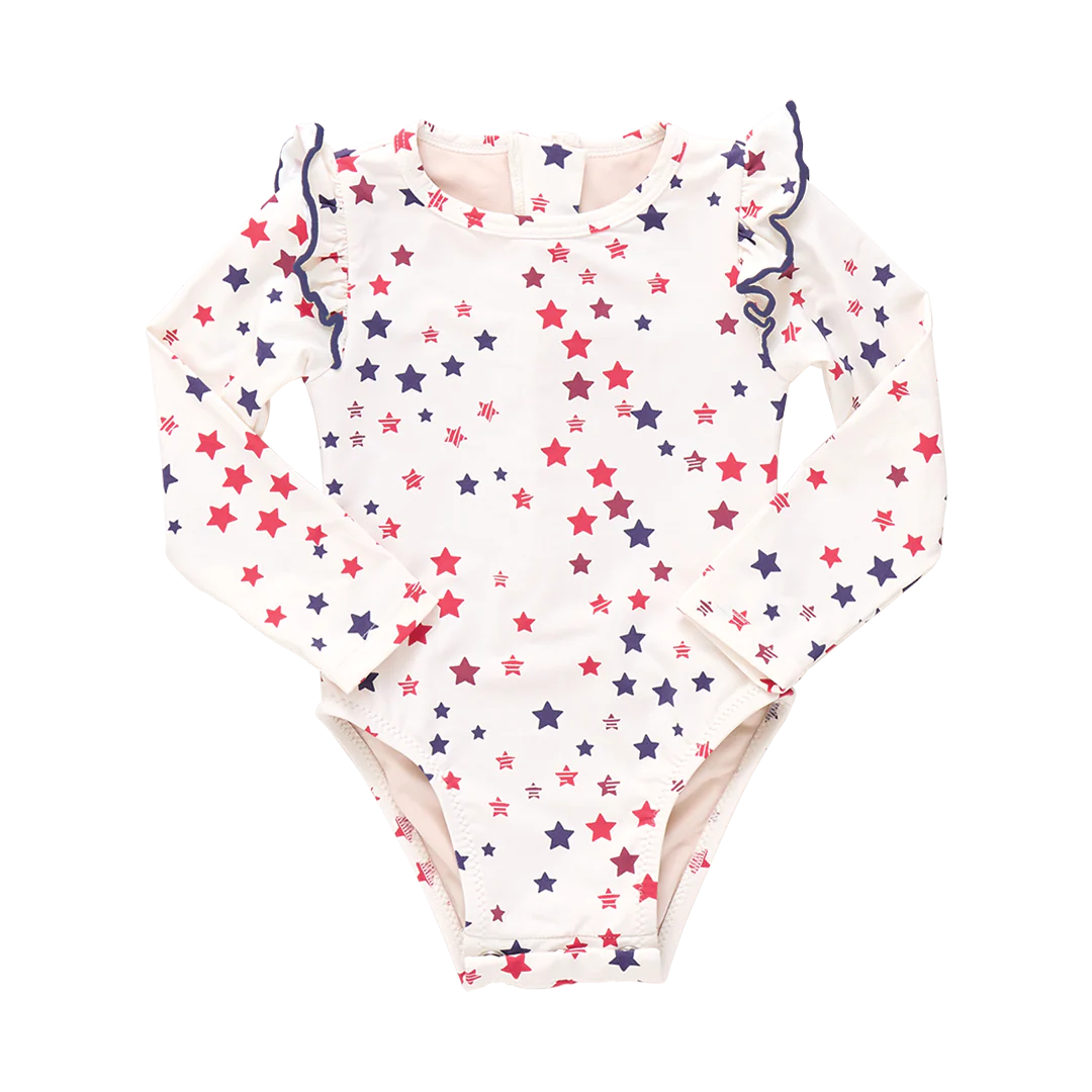 Baby Rachel Suit - Patriotic Stars - Pink Chicken - Sammy+Nat store ...