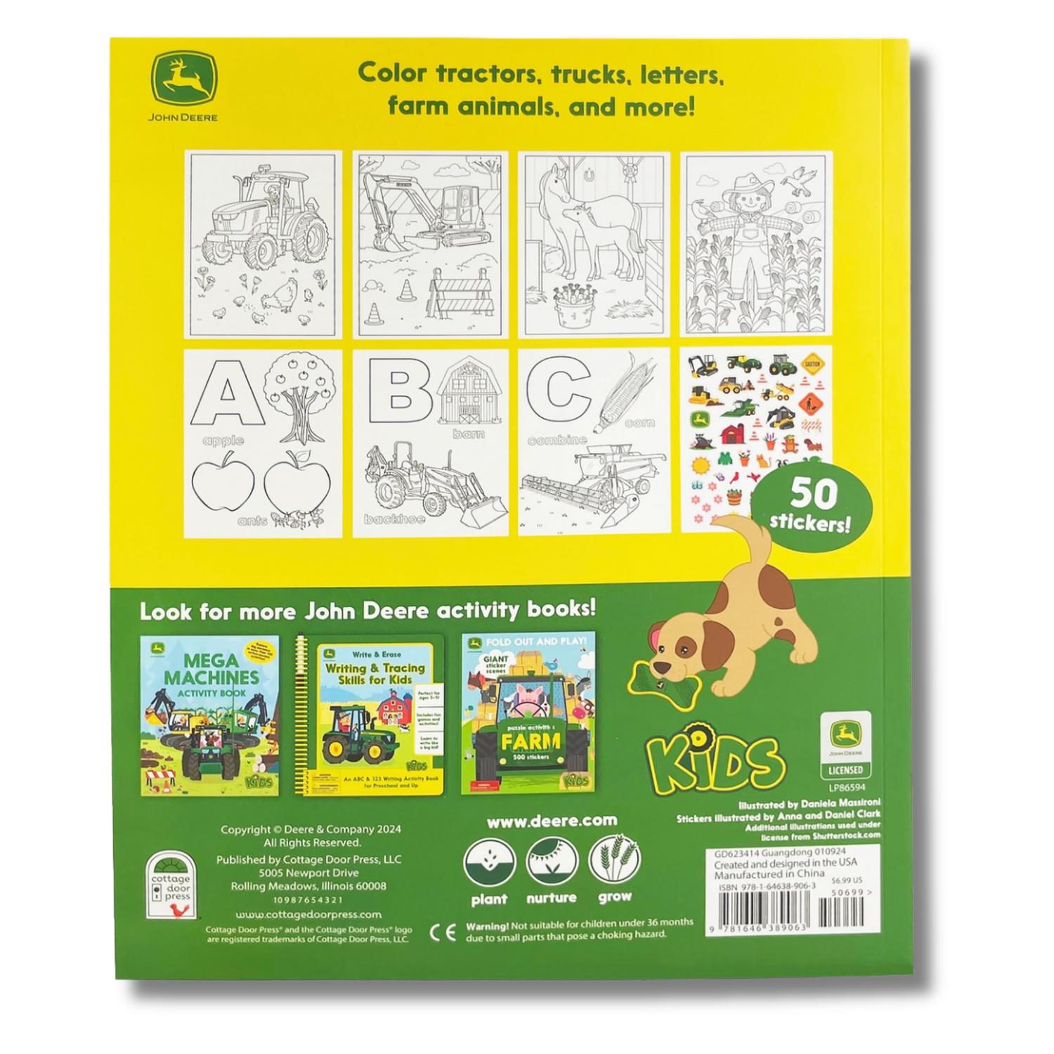 free john deere tractor coloring pages book for kids boys com