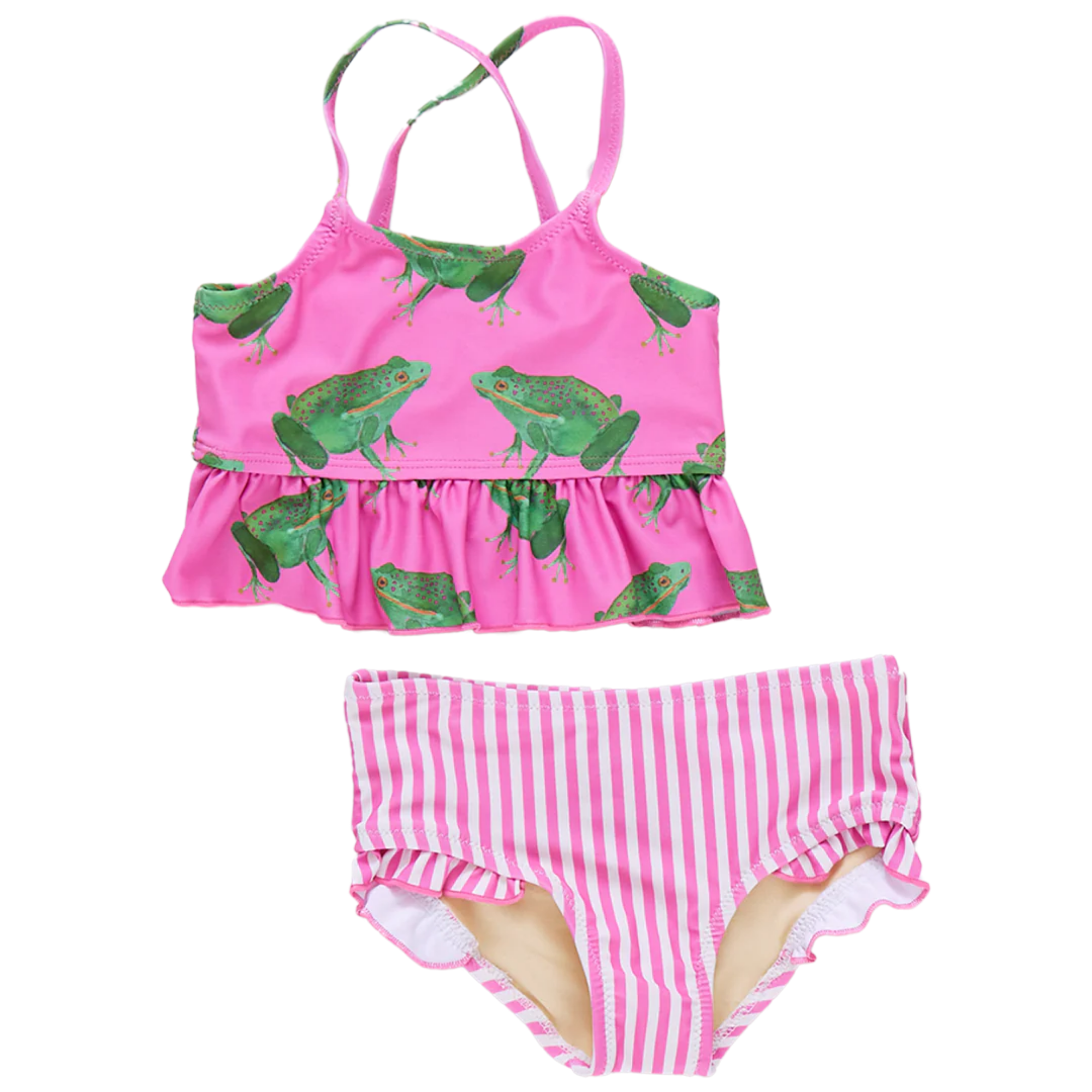 Joy Tankini - Magenta Pink Frogs - Pink Chicken - Sammy+Nat store ...