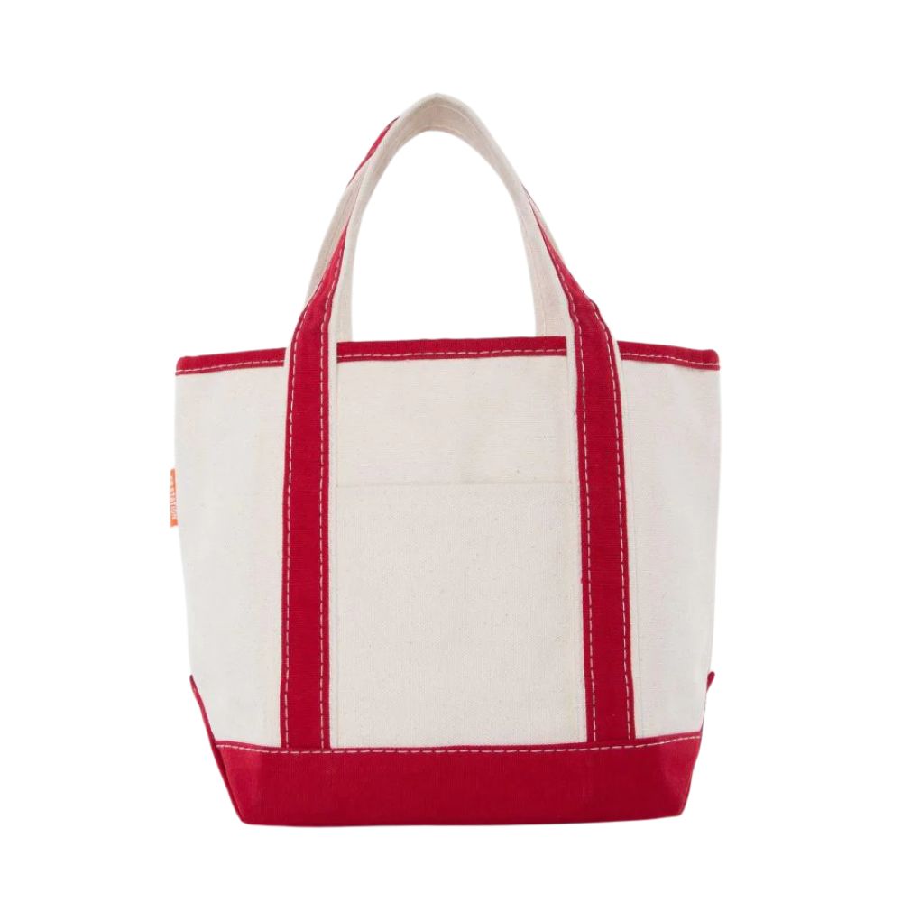 Children's Canvas Boat Tote in Red - Sammy + Nat Rye - Sammy+Nat store