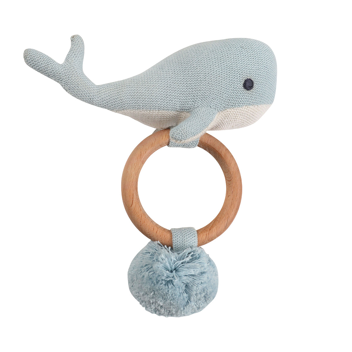 Blue Whale Rattle - Sammy + Nat x Zestt - Sammy+Nat store